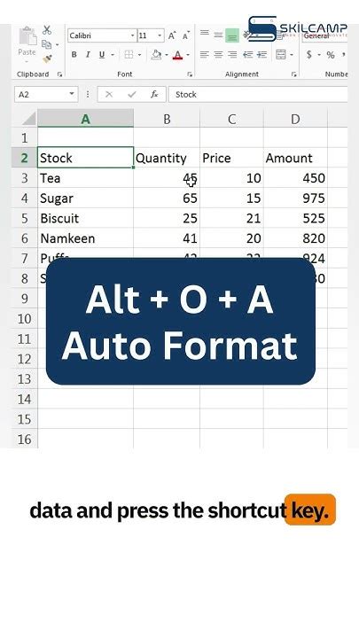 Master Excel Efficiency In 30 Seconds Create Sleek Tables Instantly