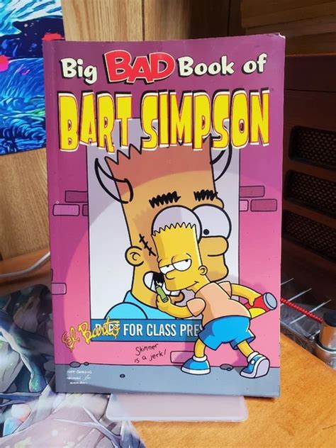 Big Bad Book Of Bart Simpson Simpsons Comic Compilations By Matt