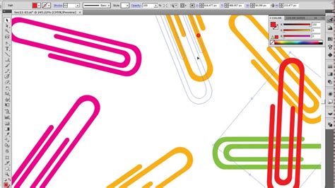일러스트 오브젝트복사이동후 계층이동 Illustrator Copy Objectmove Object Move