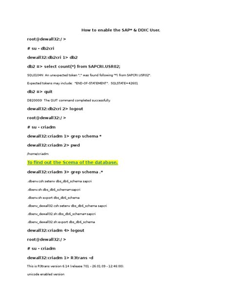 How To Reset The Sap Star Password Pdf Ibm Db2 Computer Architecture