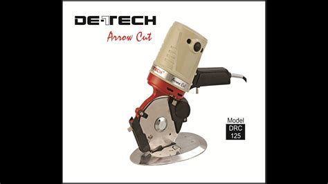 Round Knife Cloth Cutting Machine Arrowcut 125 Youtube