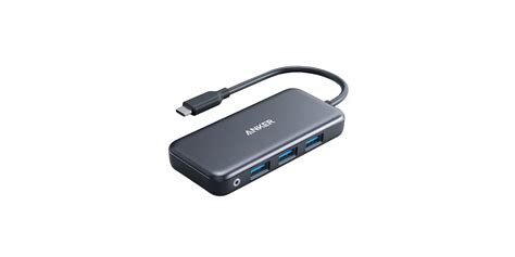 Anker Premium 5 In 1 USB C Hub 3A1H1E B2B Gray