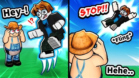 ROBLOX FLING PEOPLE AND THINGS YouTube