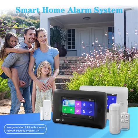 Daytech Wireless Home Security Alarm System Set Tuya App Remotely Control G Wifi Gsm Alarm