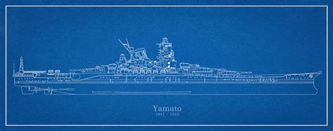 Yamato Ship Plans 9 Drawing By Sp Je Art Fine Art America