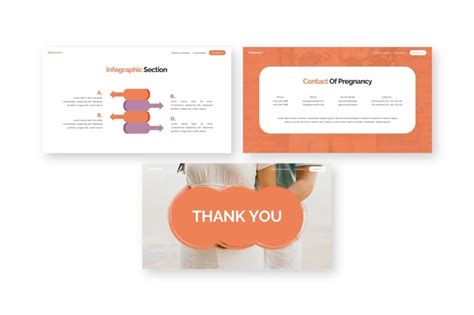 Pregnancy Pregnant Powerpoint Templates Incl Pregnancy And Mother Envato