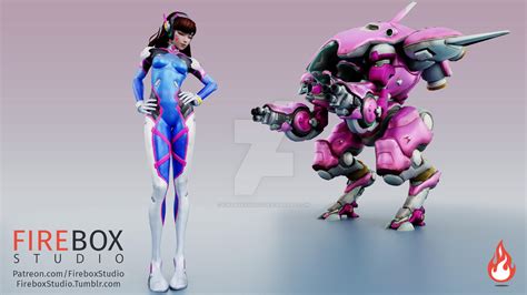 D Va Pose Clothed By FireboxStudio On DeviantArt