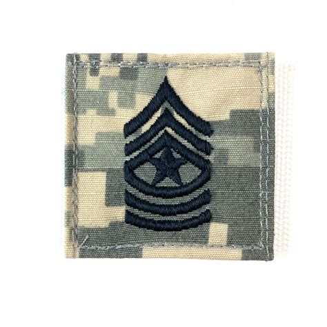 Army Sergeant Major Rank