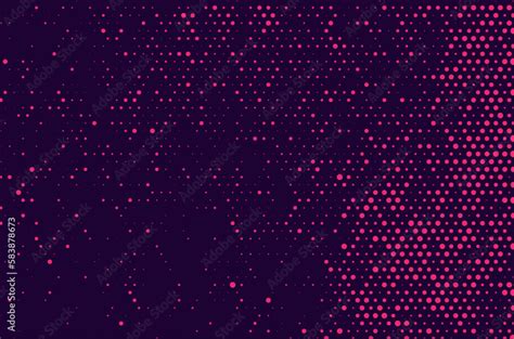 Color Pop Art Retro Background With Halftone In Comics Style Dotted Design Element Vector