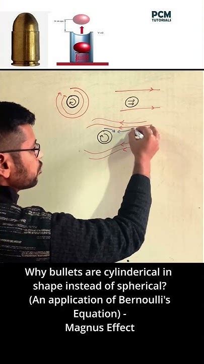 magnuseffect an application of bernoulli why bullet is