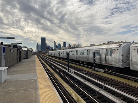 WFAT At Broadway Station BMT Astoria Line Queens NYC WaitingForATrain