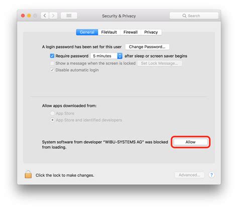 High Sierra What Security Preferences Are Blocking McAfee Ask