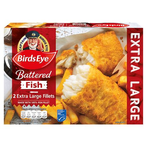 Birds Eye 2 XL Fish Fillets In Batter 320g Centra