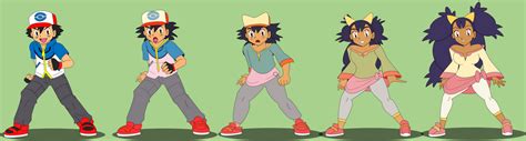 Ash Turning Into Iris By Ginyu1992 On Deviantart