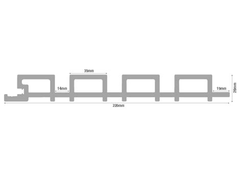 Cladco Composite Slatted Wall Cladding Panels Coffee 2 5m Roofing Outlet