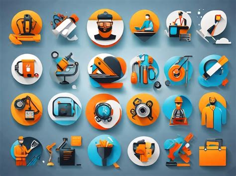 Versatile Vector Icons A Comprehensive Collection For Industries