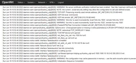 How To Setup Openvpn On Openwrt Router Fastestvpn Support