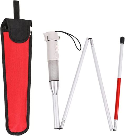 Amazon Smart Walking Cane Blind Crutch Acousto Optic Electronic
