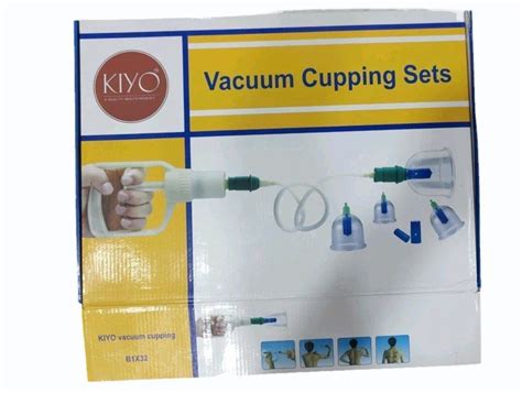 50 Hz Plastic 32 Piece Vacuum Cupping Sets For Hospital Small Cups At