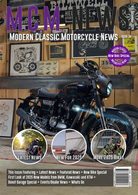 Just Dropped Issue 34 Modern Classic Motorcycle News Motorcycle News