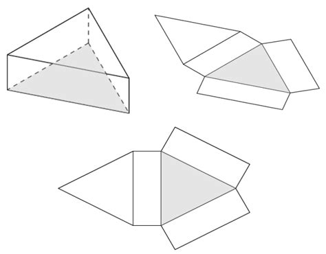 Net Of A Right Angled Triangular Prism