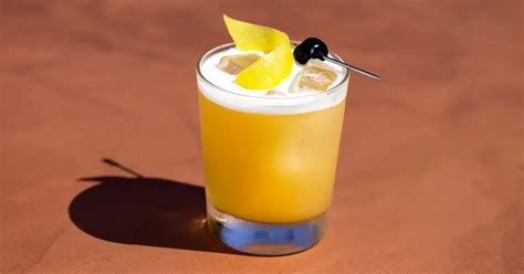 Champagne Sour Cocktail Recipes Livcheers