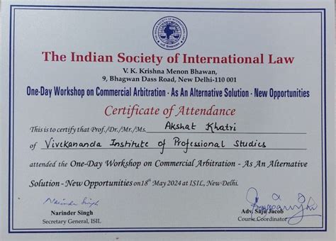 Akshat Khatri On Linkedin Commercialarbitration Adr Legaleducation Isil Newopportunities