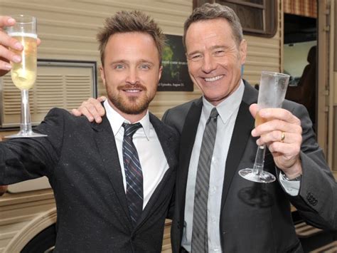 Breaking Bad Stars Aaron Paul And Bryan Cranston Friendship Timeline