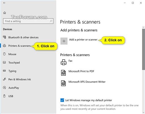 Add Shared Printer In Windows 10 Tutorials