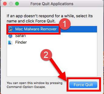 Keyboard Shortcut To Force Quit Applications In Macos Sasauthentic