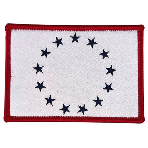 The Betsy Ross Hat Patch Red White Blue Apparel