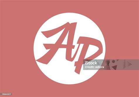 Ap 초기 문자 디자인의 간단하고 깨끗한 그래픽 알파벳에 대한 스톡 벡터 아트 및 기타 이미지 알파벳 0명 개념 Istock