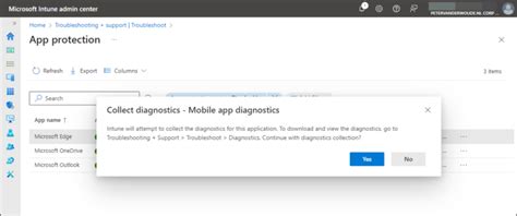 All About Microsoft Intune Remotely Collecting Diagnostic Logs For Managed Microsoft Apps