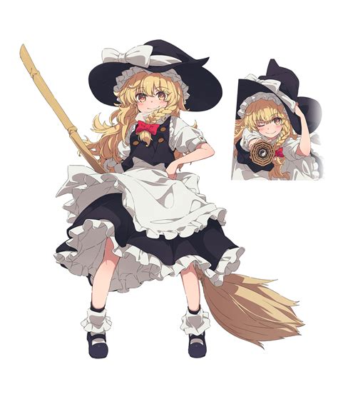 Marisa Kirisame Danmaku Animated Character Sheet Touhou