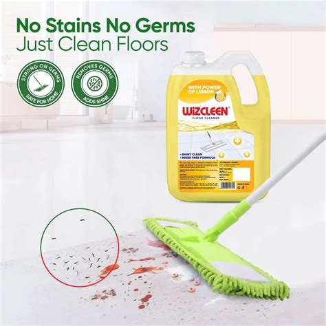 Wiz Cleen Lemon Floor Cleaner 5l At ₹ 299piece In Mumbai Id