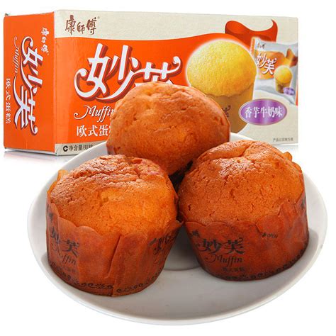 10件包邮康师傅 妙芙 欧式蛋糕 香芋牛奶味 96克 西式糕点 salest jk