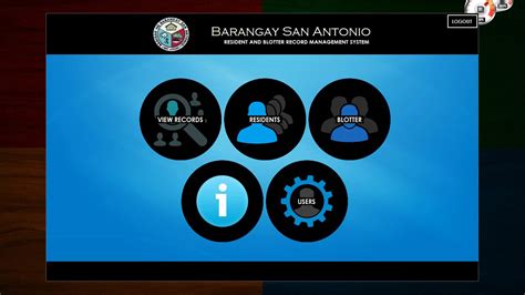 Barangay Blotter System