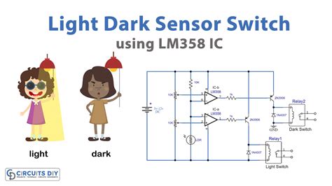 Light Dark Detector Circuit