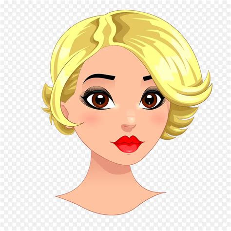 卡通黄色头发的女生png图片素材下载图片编号8846609 Png素材网
