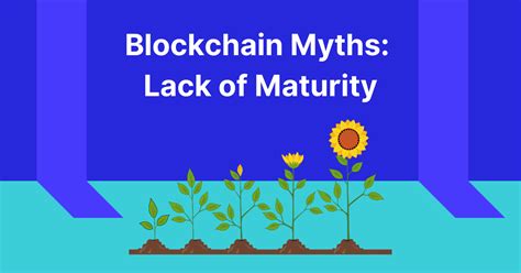 Blockchain Myths Lack Of Maturity By Conor Web3 Labs Medium