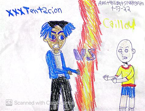 Xxxtentacion Vs Caillou Goanimate By Amityblightsp4449fan On Deviantart