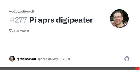 Pi Aprs Digipeater Issue Wb Osz Direwolf Github