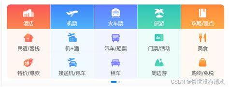 携程网移动端首页制作（html5css3）携程移动端代码实现 Csdn博客