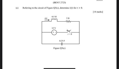 Solved Bent 2723 C ﻿referring To The Circuit Of Figure