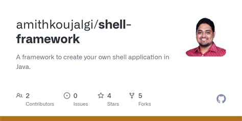 Github Amithkoujalgishell Framework A Framework To Create Your Own Shell Application In Java