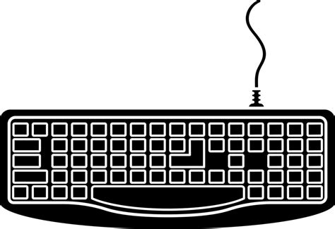 Key Board Icon With Wire In Illustration 24280589 Vector Art At Vecteezy