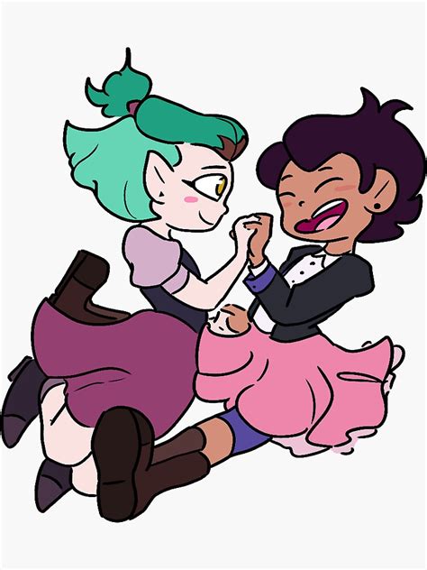 Lumity Dance Sticker For Sale By Moonpup Redbubble