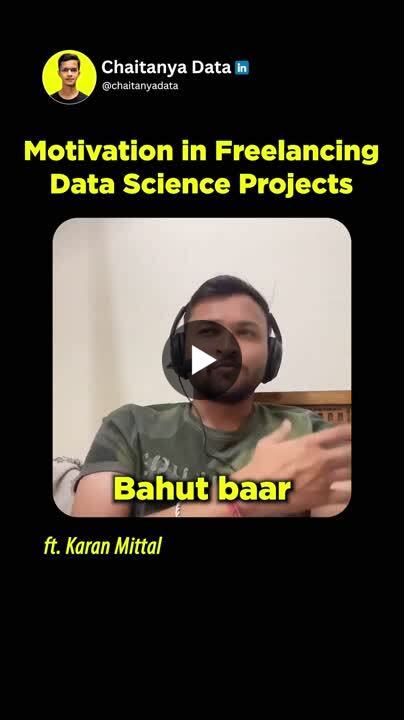 Podcast Datascience Machinelearning Python Artificialintelligence Ai Chaitanya Data