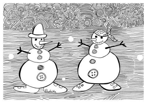 Ziemas Tematikas Krāsojamās Lapas No Rye Field Krāsojamās Lapas Bērniem