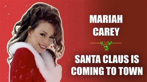 Mariah Carey Santa Claus Is Coming To Town Fireplace Video Christmas Songs YouTube Music
